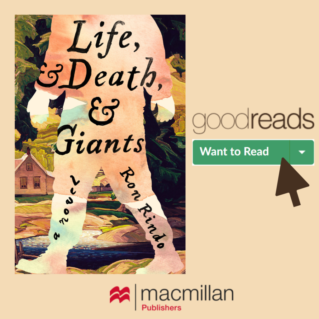 Life & Death & Giants – Ron Rindo – Author